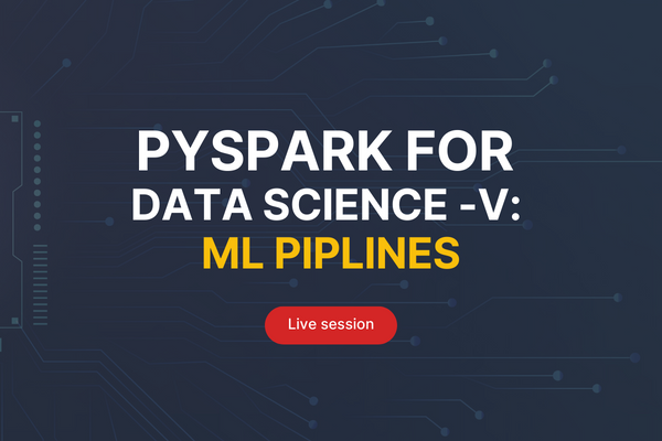 Live Pyspark For Data Science V Ml Pipelines